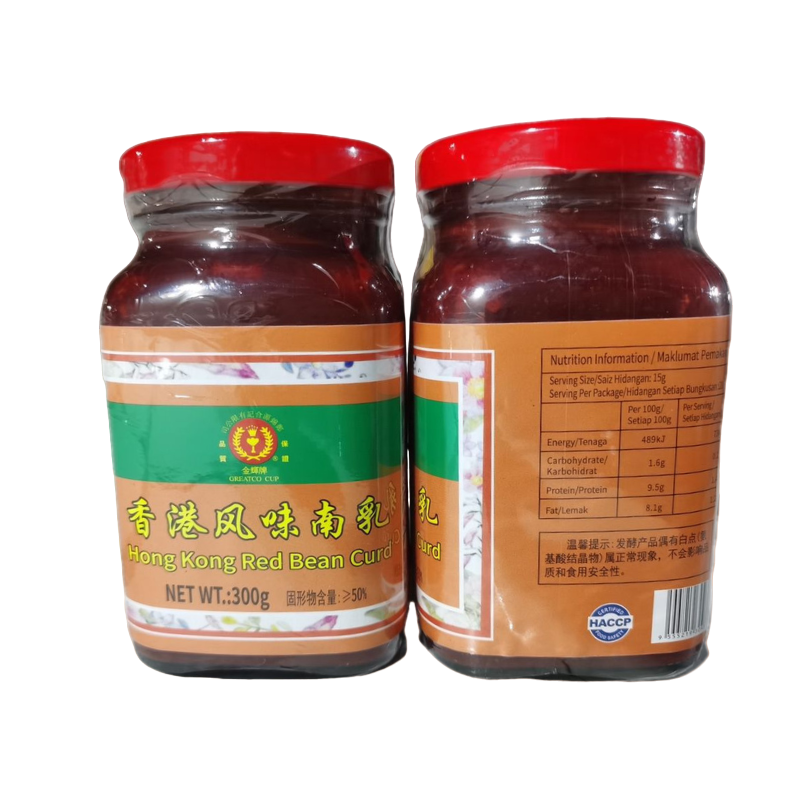 GC HK RED BEAN CURD 300G - Kim Guan Hap Kee Sdn Bhd (174169-W)